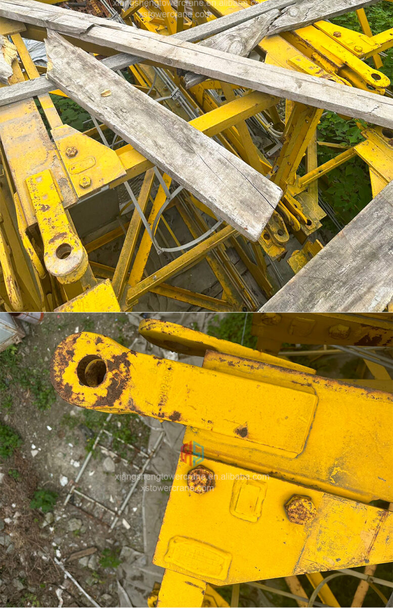 Used Potain Tower Crane L46 Section Components