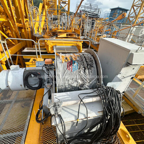 Used Potain 328 Tower Crane (2021) - 60M Height, L68 Sections